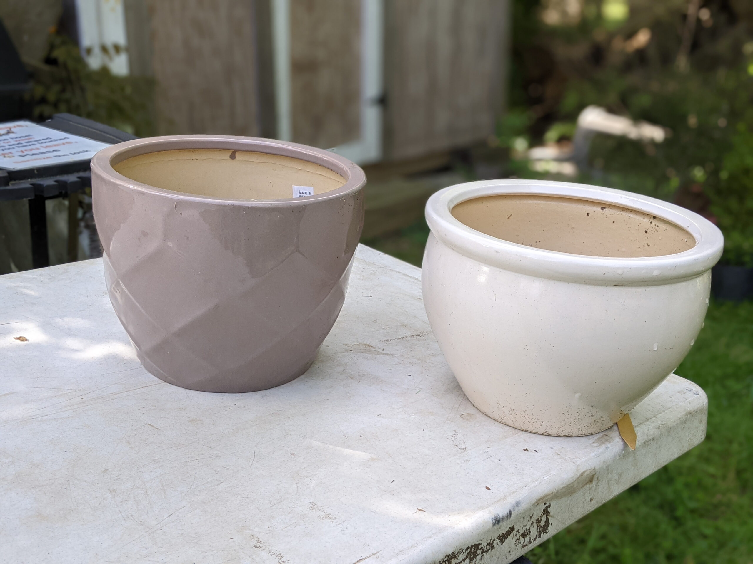 Glazed Garden Pottery